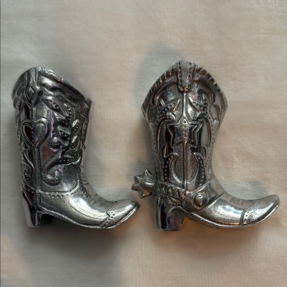 Arthur Court | Kitchen | Arthur Court Cowboy Boot Salt And Pepper Set ...